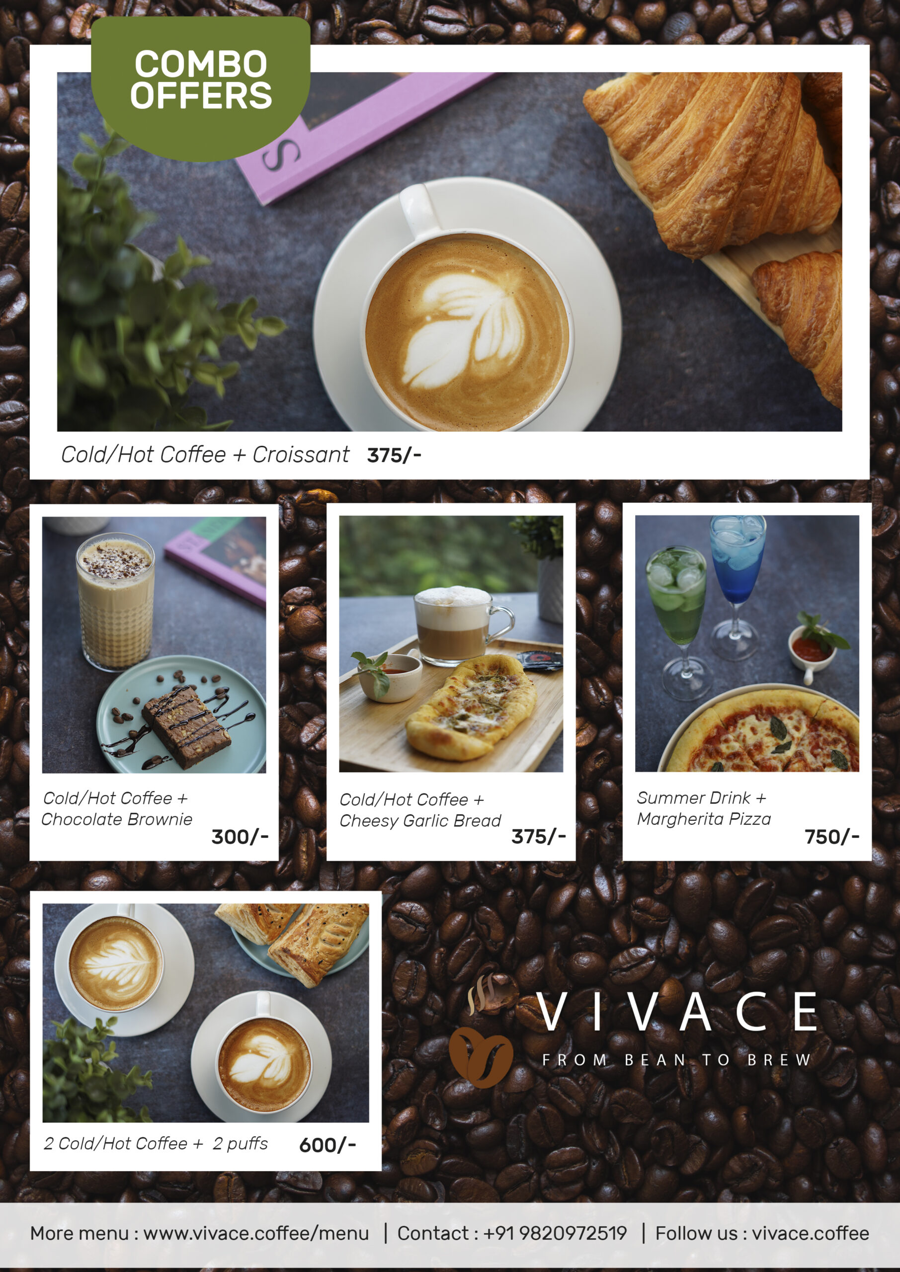 Menu – Vivace